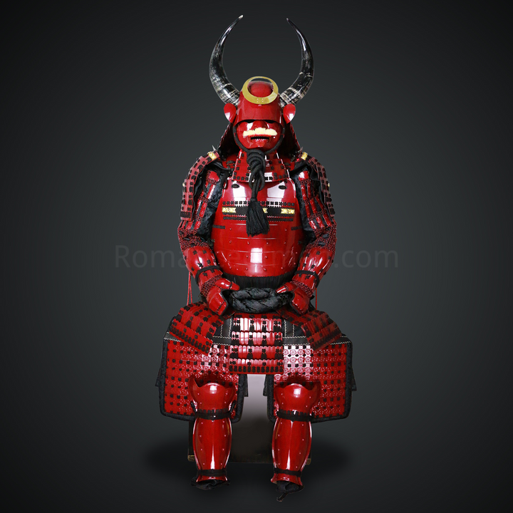 Maedate of samurai armor