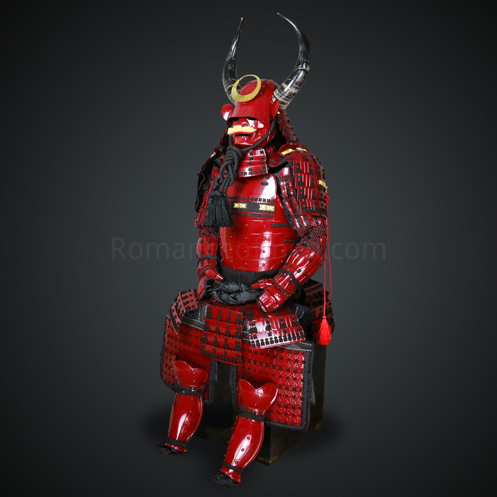 Maedate of samurai armor