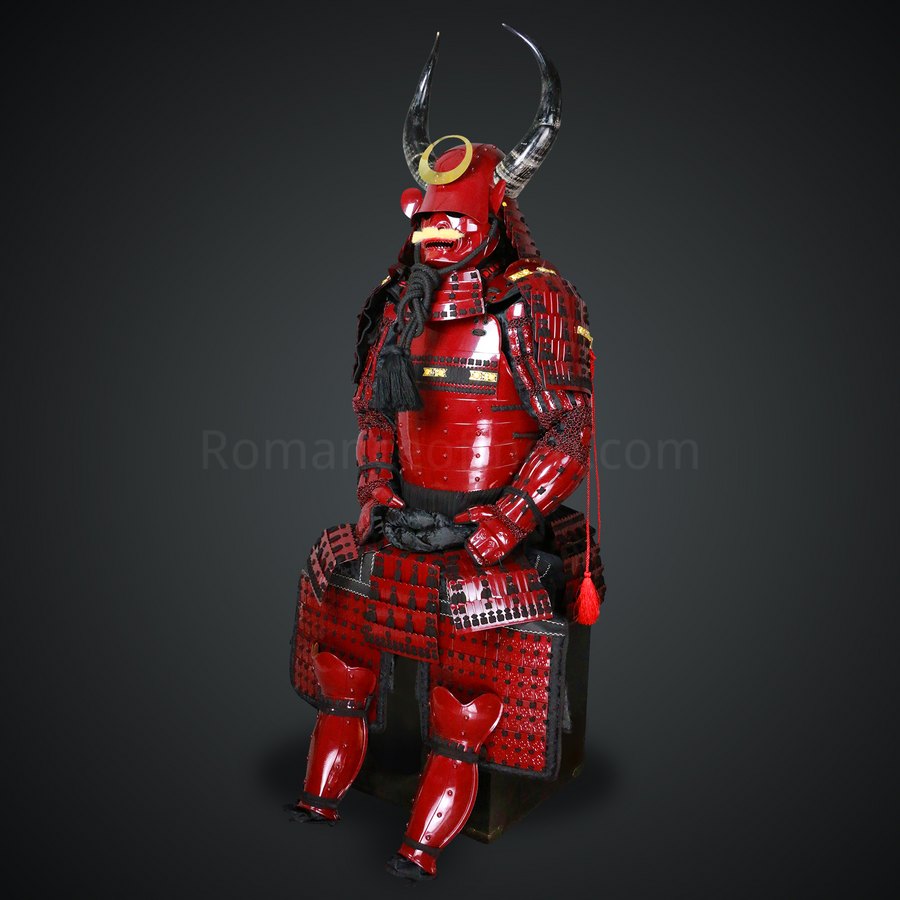Maedate of samurai armor